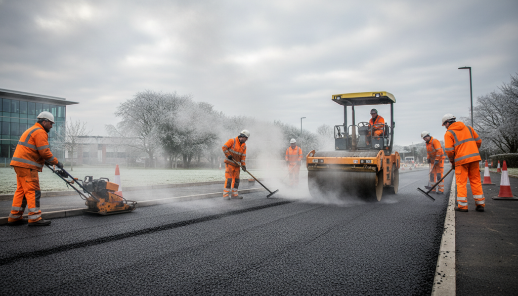 Tarmac Cold Weather UK: Facts Property Owners Need